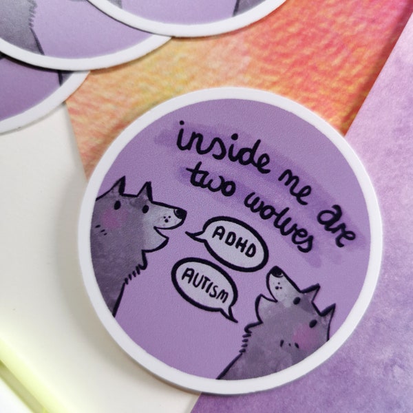 Autism Funny Sticker - Etsy