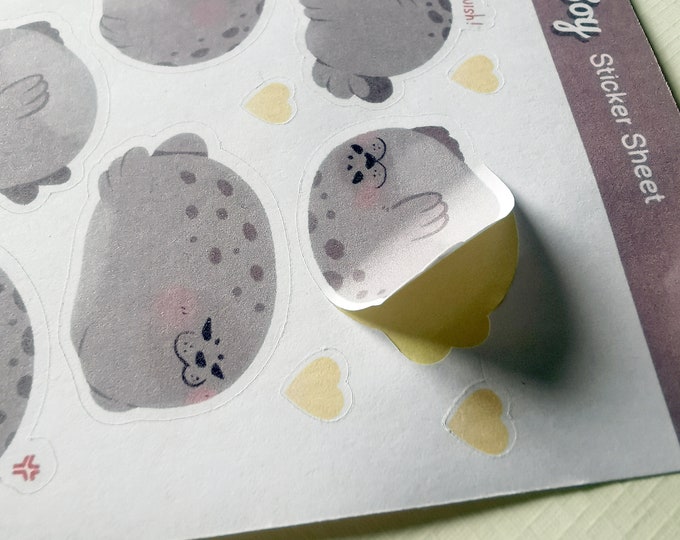 Seal Pup on Back Raku Fired Ceramic Sculpture - Etsy