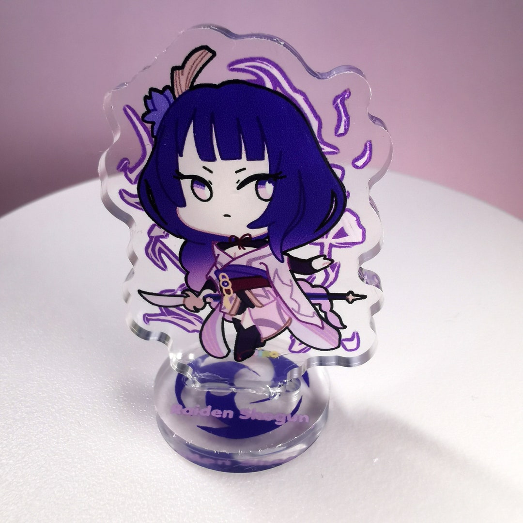 Raiden Shogun, Genshin Impact Standee, Gifts for Gamers, Genshin Imapct ...