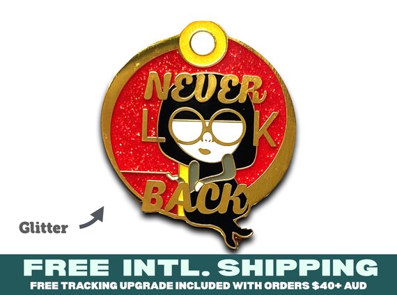 Pin : Never Look Back Fantasy Enamel Lapel Pins Shiny | Etsy