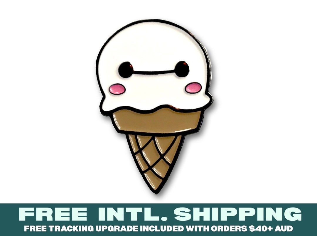 ENAMEL LAPEL PIN : Ice Cream - Etsy