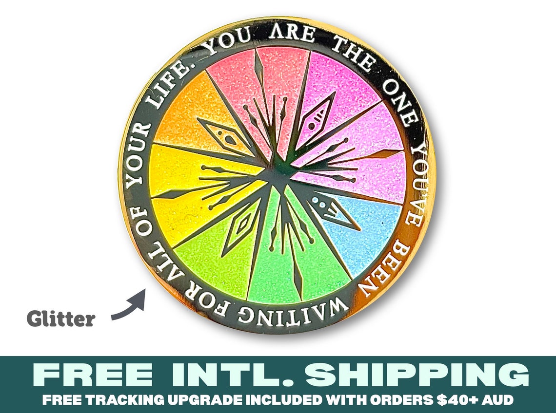 Show Yourself Pride Pin : You Are the One You Have Been | Etsy