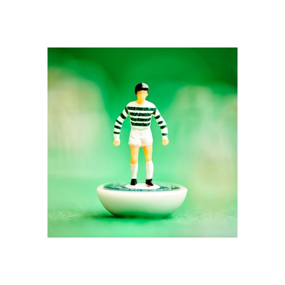 Art & Collectibles Celtic 1967 Subbuteo themed art print Color etna.com.pe