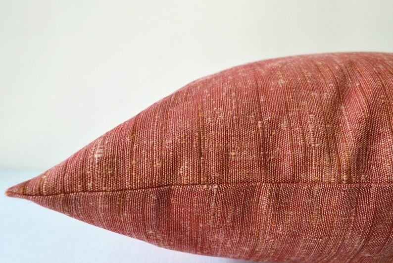 Rust Cushion Cover 20x20 Terracotta Cushion Cover Rust - Etsy New Zealand