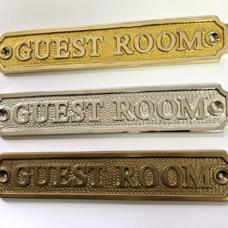 Guest Bedroom Signs - Etsy