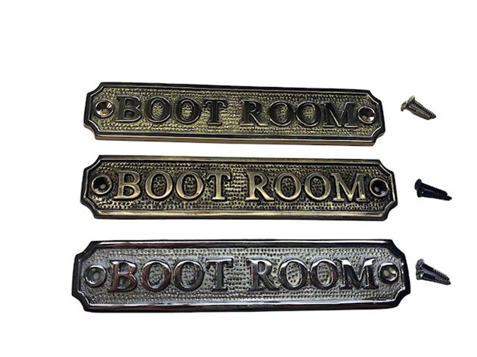 Boot Room Door Sign 17 X 3.4cm Plaque Sent With Screws Solid - Etsy UK