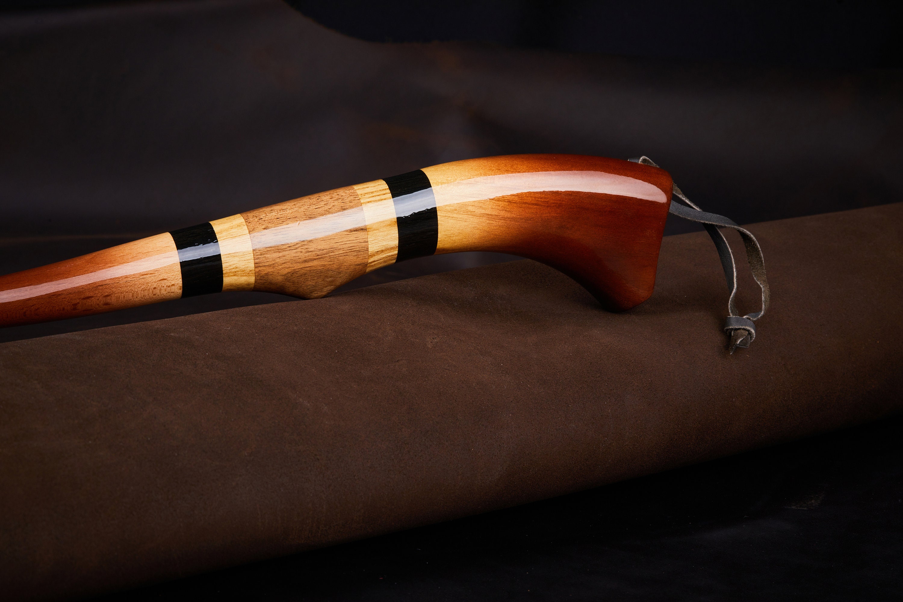 Fathers Day Gift Wooden Shoe Handle Long Handmade Handle - Exclusive ...