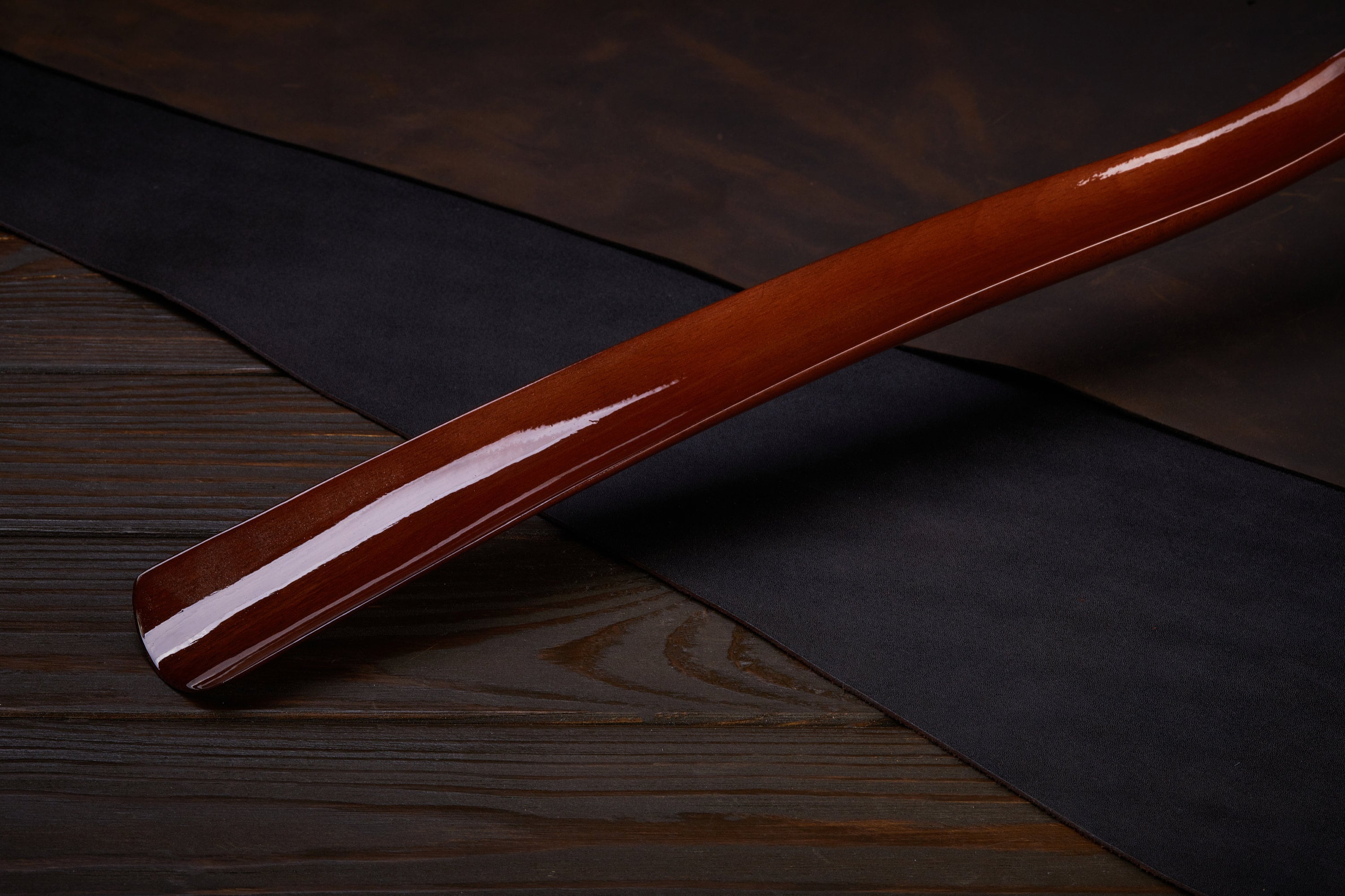 Fathers Day Gift Wooden Shoe Handle Long Handmade Handle - Exclusive ...