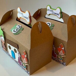 Favor/gable Box Flintstones - Etsy