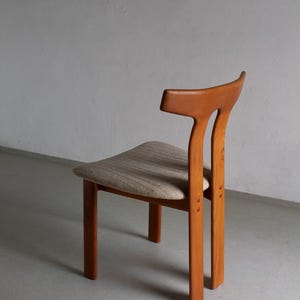 4 Midcentury Teak T-shape Chairs Denmark 1960s - Etsy