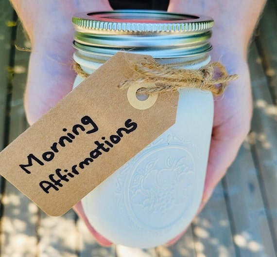 Positive Affirmation Jar Stickers Papercraft Scrapbooking Stickers etna ...