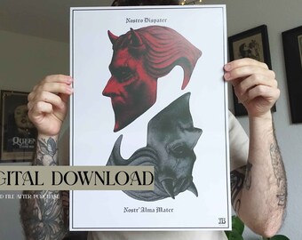 Fem Power Ghost Poster Metal Music Digital Poster Room Decor Home Decor ...