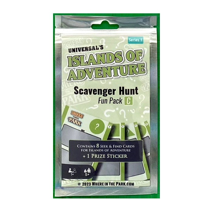 Islands of Adventure Scavenger Hunt Game Universal Orlando - Etsy