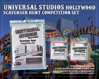 Universal Studios Scavenger Hunt - Etsy