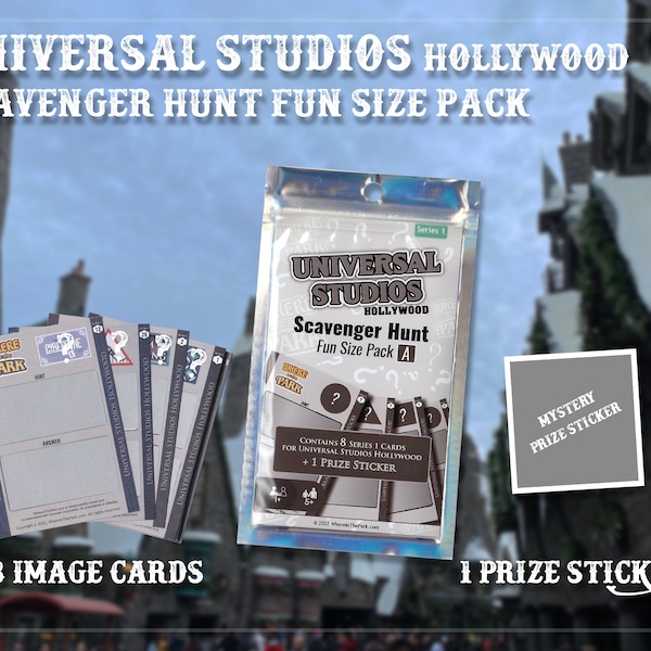 Universal Trip Reveal Scavenger Hunt - Etsy