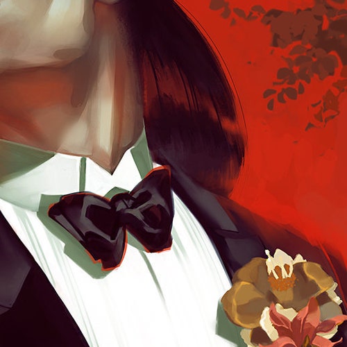 Majima Goro Evil Eye Postcard Print | Etsy