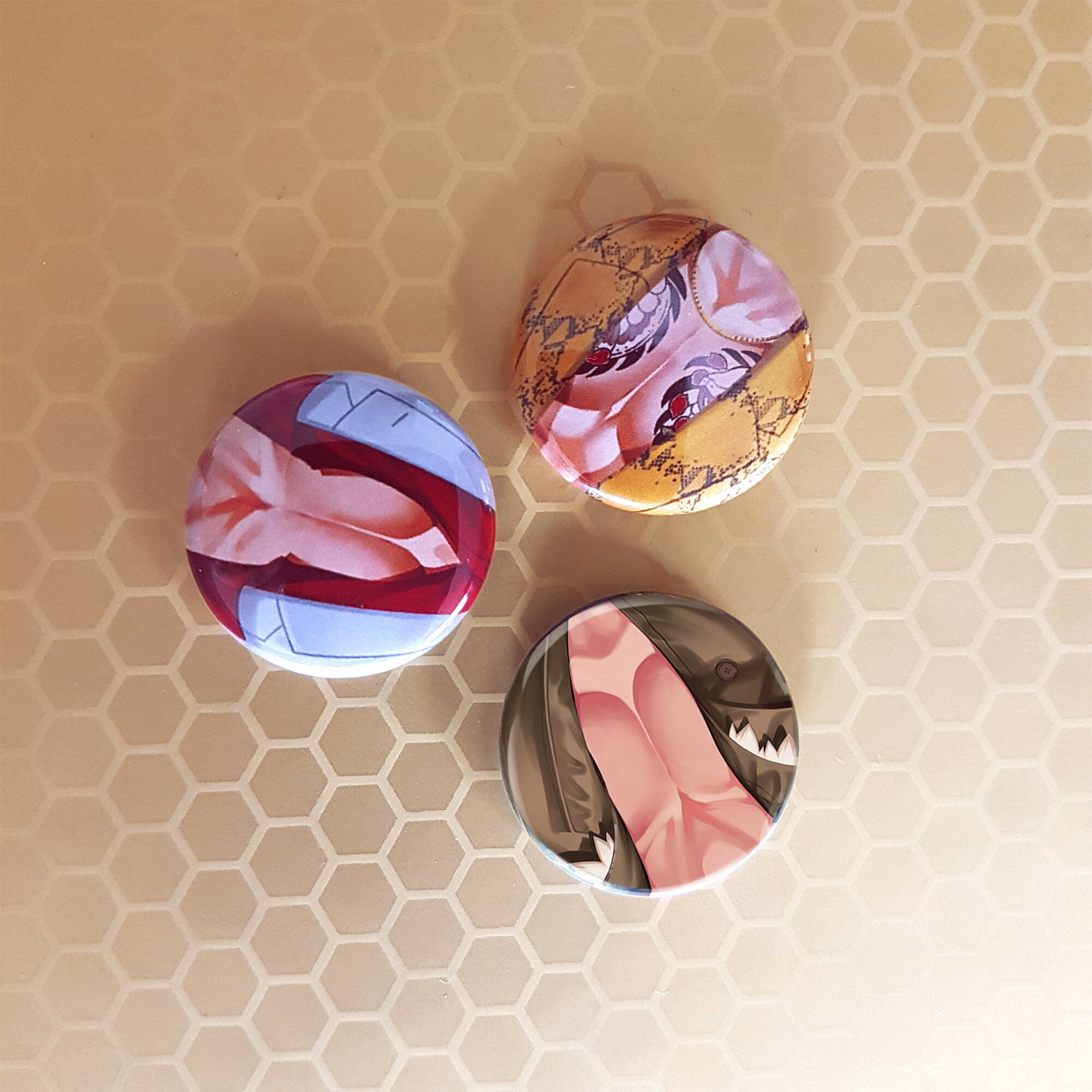 RGG Tiddies Pin Saejima 1 Button - Etsy