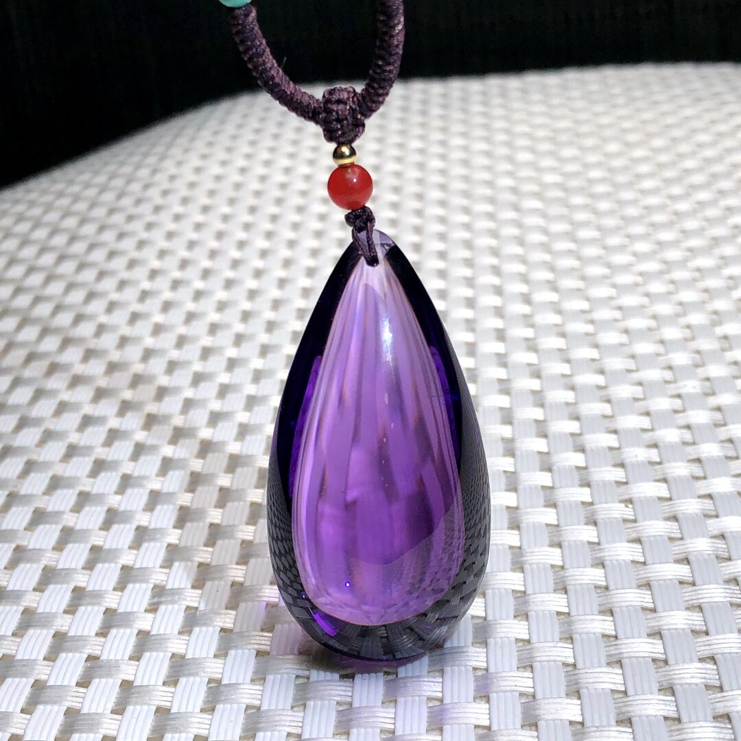 Natural TOP High quality Pure Amethyst Gemstone purple Amethyst Crystal ...