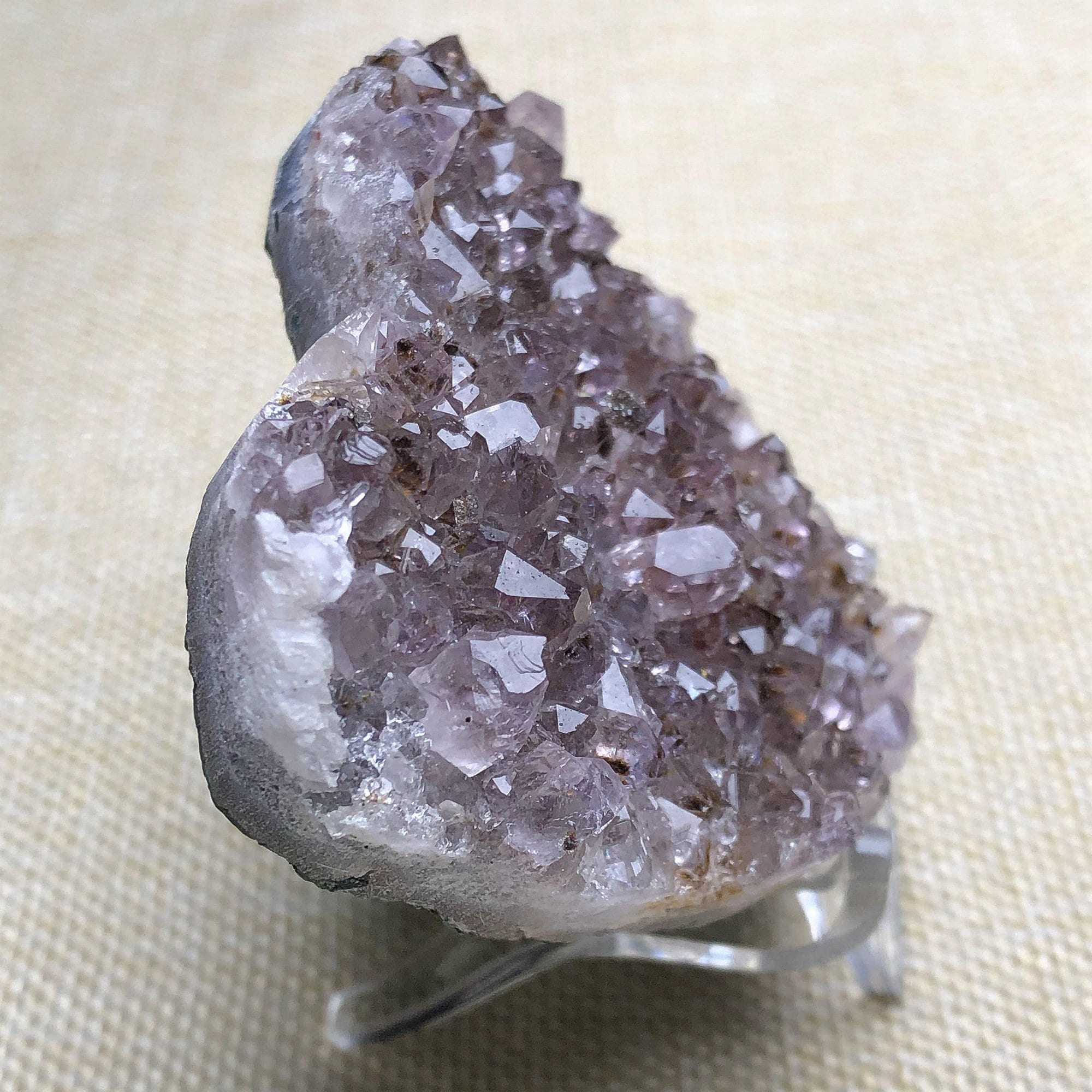Natural Grey Purple Amethyst Cluster Quartz Crystal Carving - Etsy UK