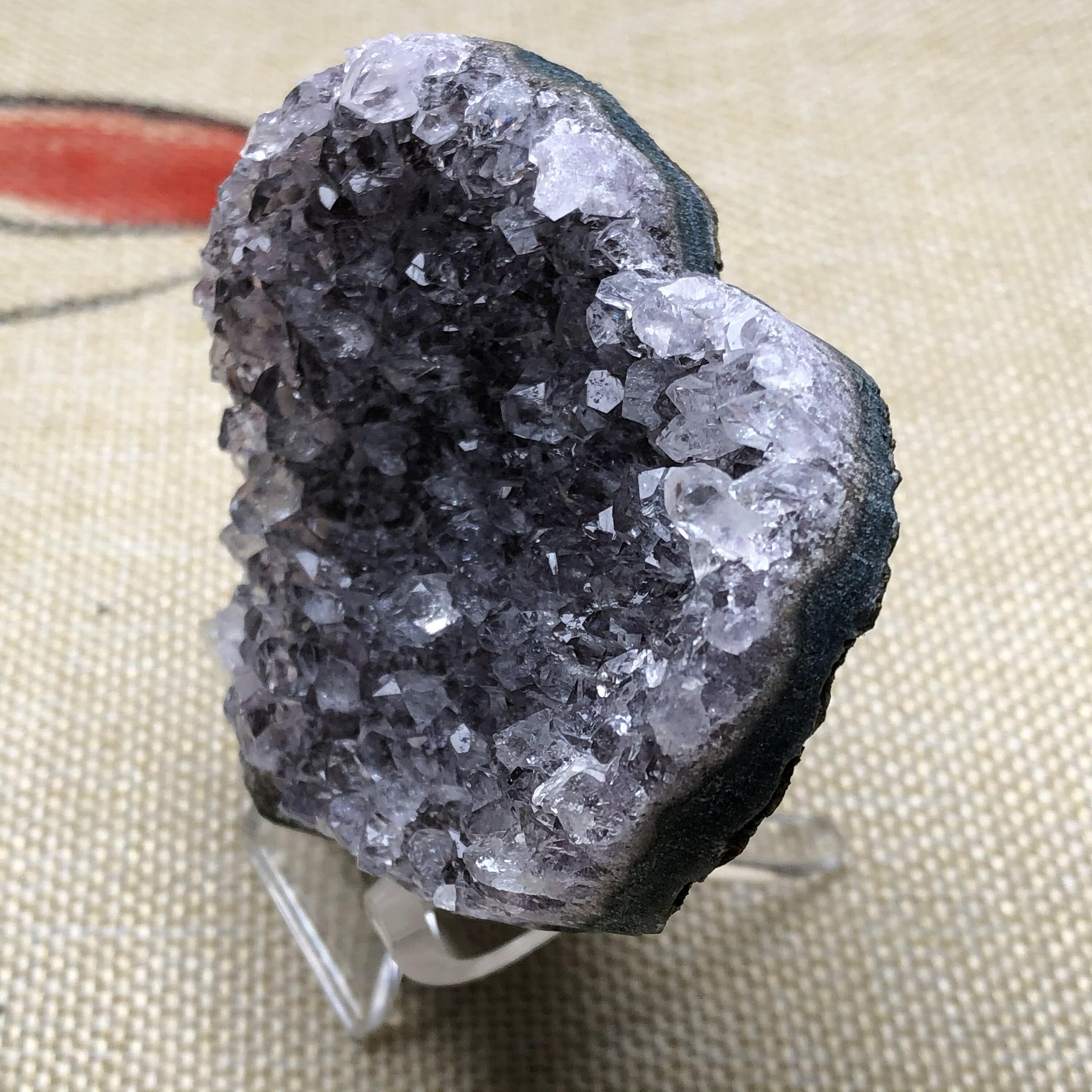 Natural Grey Purple Amethyst Cluster Quartz Crystal Carving - Etsy UK