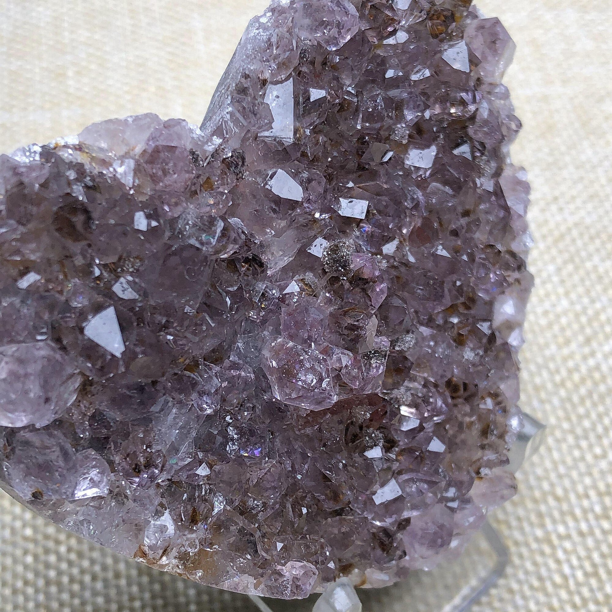 Natural Grey Purple Amethyst Cluster Quartz Crystal Carving - Etsy UK