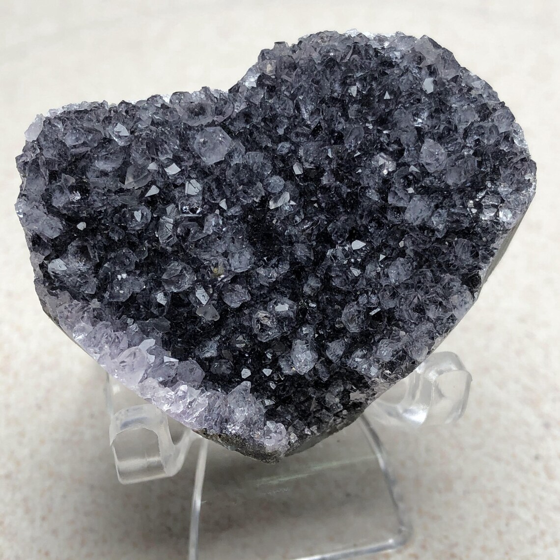 Natural Grey Purple Amethyst Cluster Quartz Crystal Carving - Etsy UK