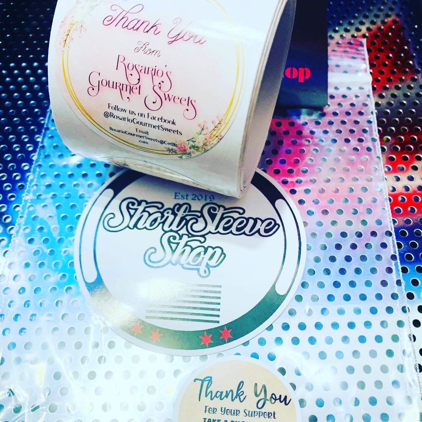 2 Inch Circle Stickers on a Roll | Etsy