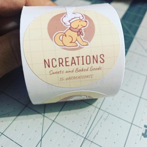 2 Inch Circle Stickers on a Roll - Etsy