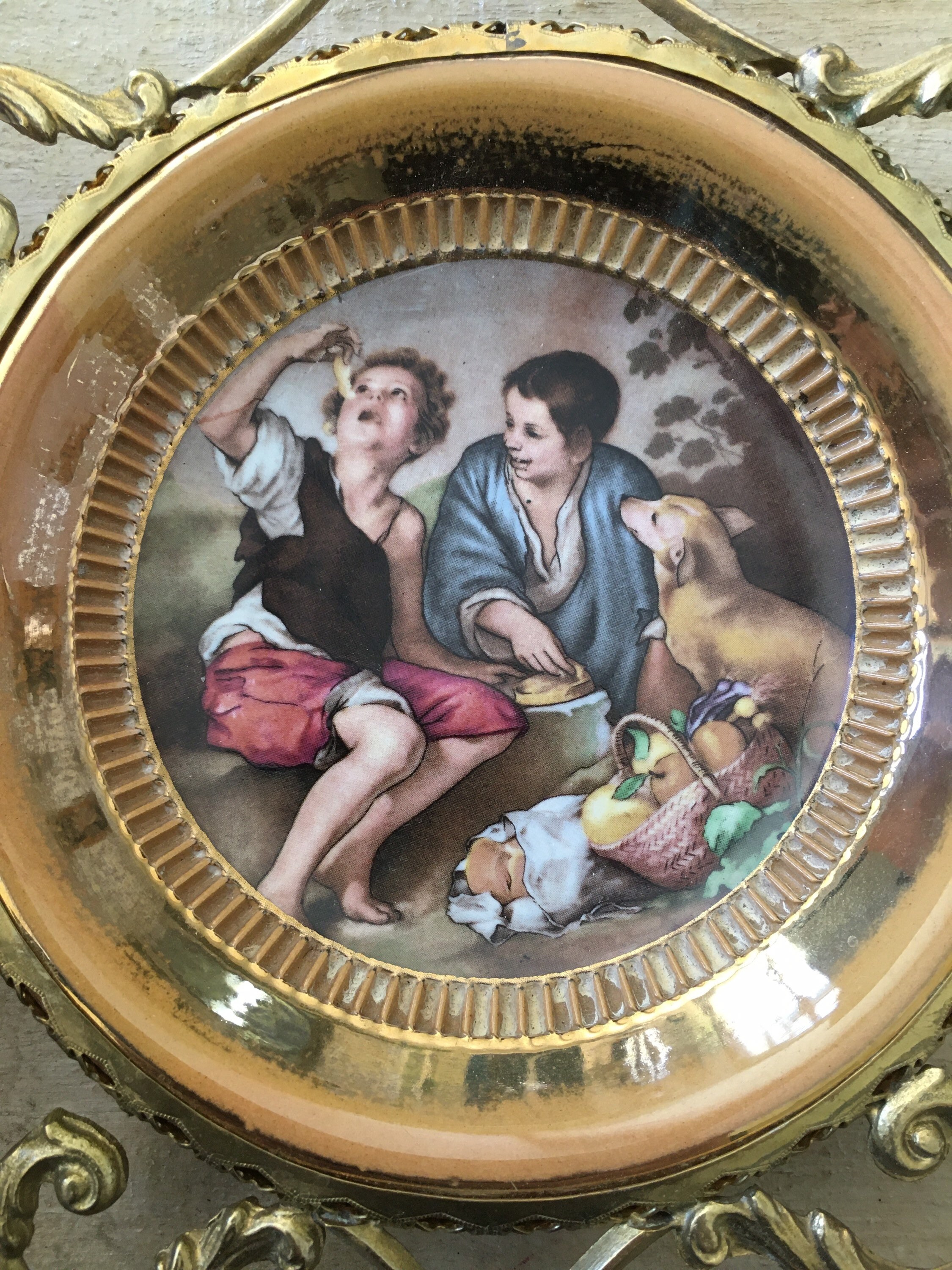 Decorative Plate Florence Crafts Italian Vintage - Etsy