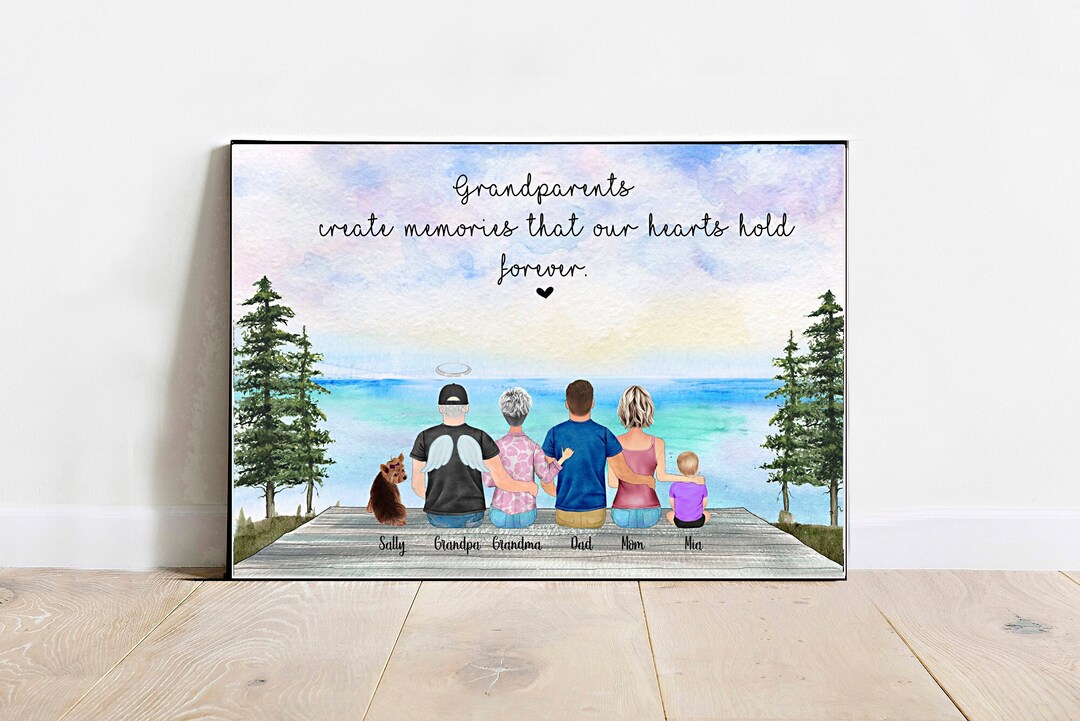 Custom Family Print Personalized Portraits Custom Family - Etsy