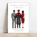 Personalised Graduation Family Gift, Custom Graduate Girl With Mom and ...