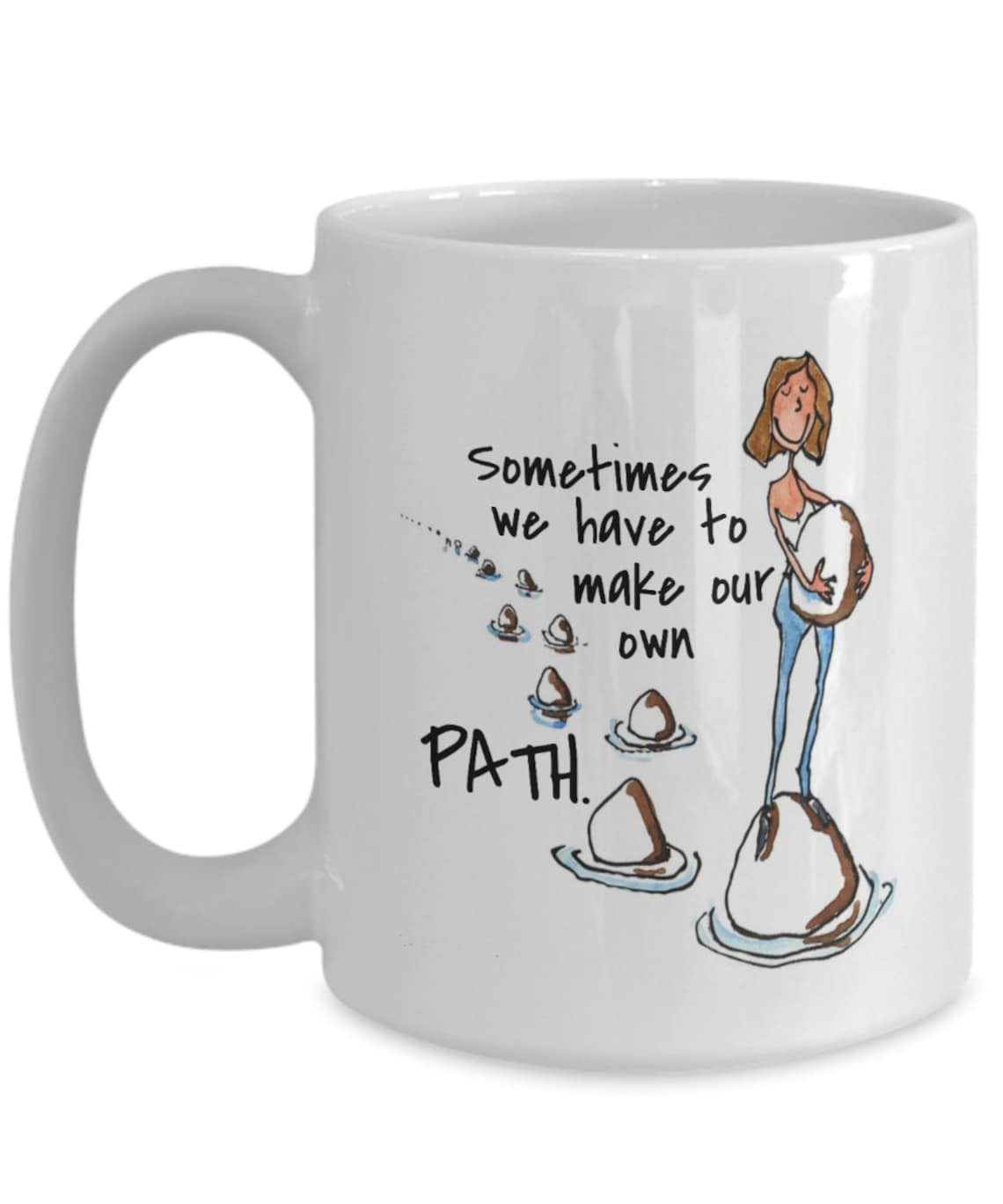 Inspirational Coffee Mug For Business Women Coffee Mug New Job Etsy