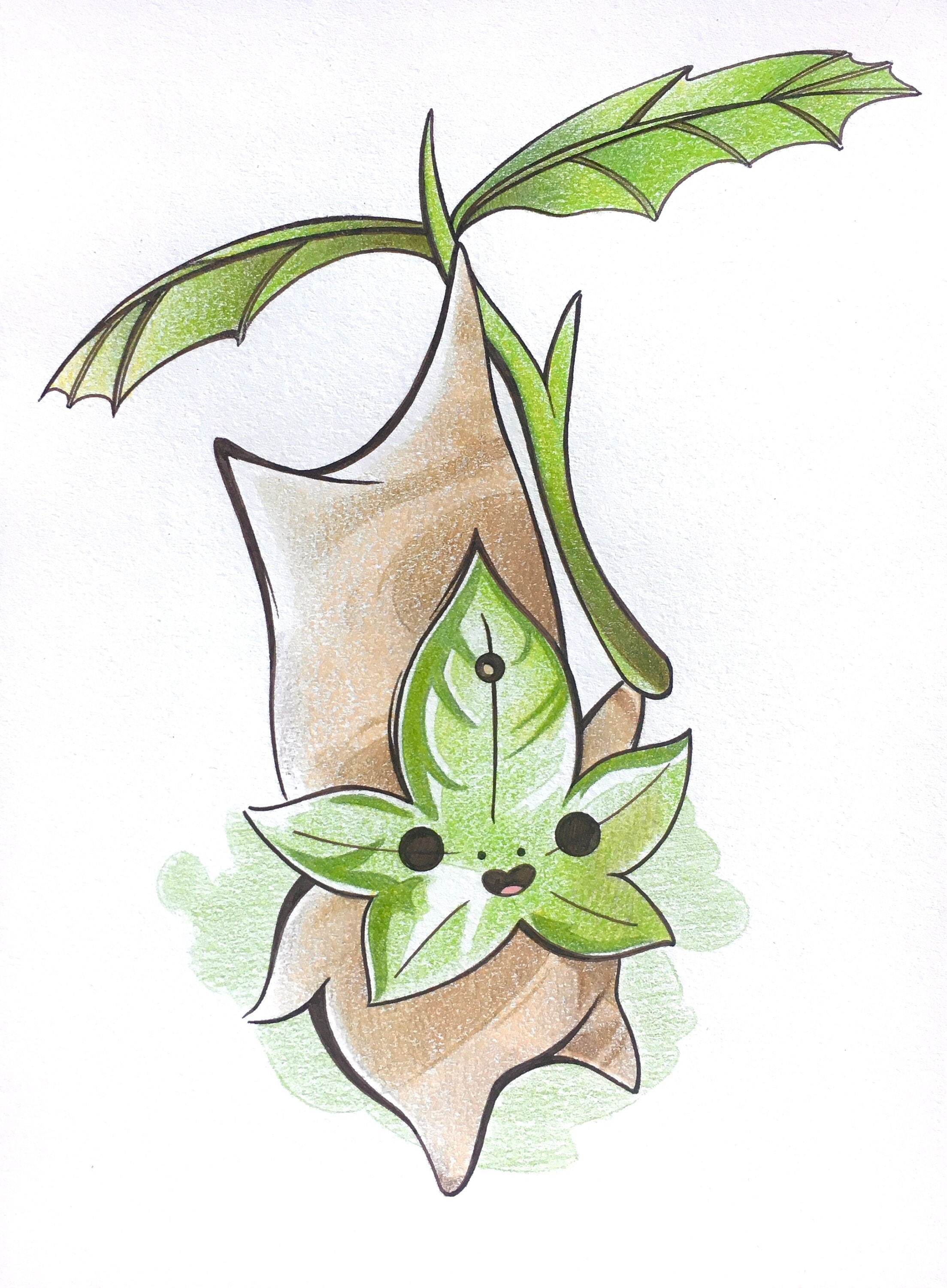 Flying Korok Drawing - Etsy