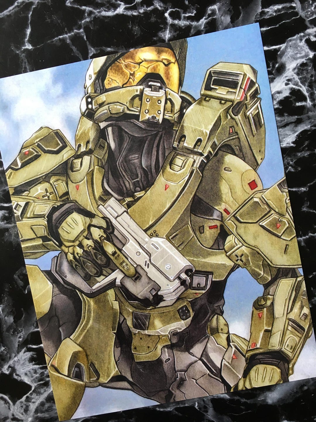 Master Chief Print - Etsy