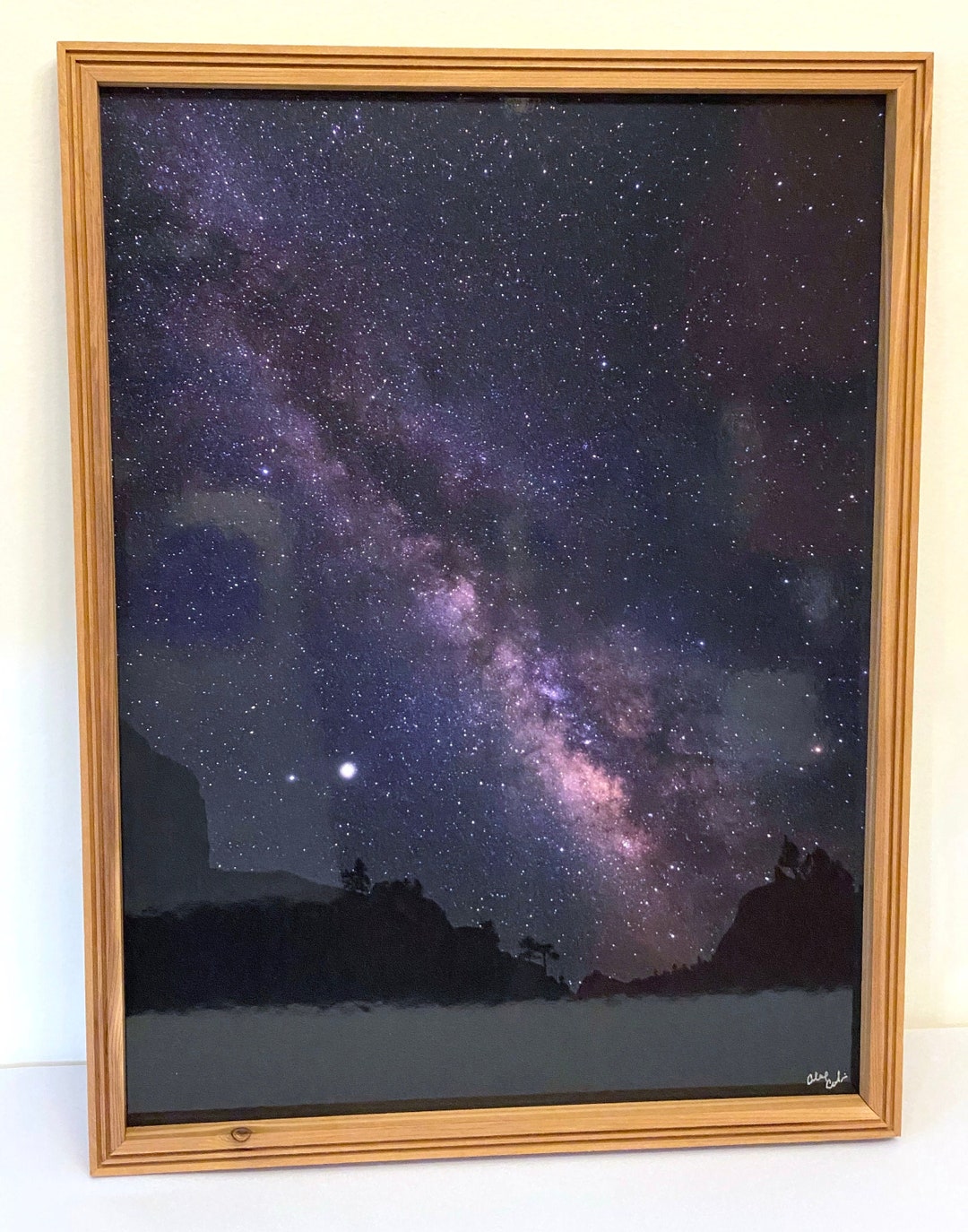 Zion Milky Way, Milky Way Star Photo From Zion National Park,milky Way ...