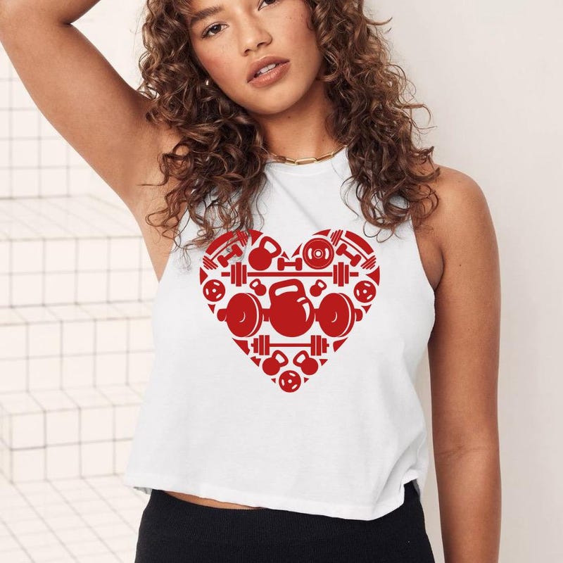 Valentines Gym Tank Women - Etsy