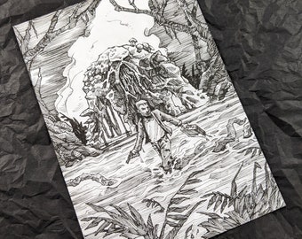 Swamp Thing Art - Etsy