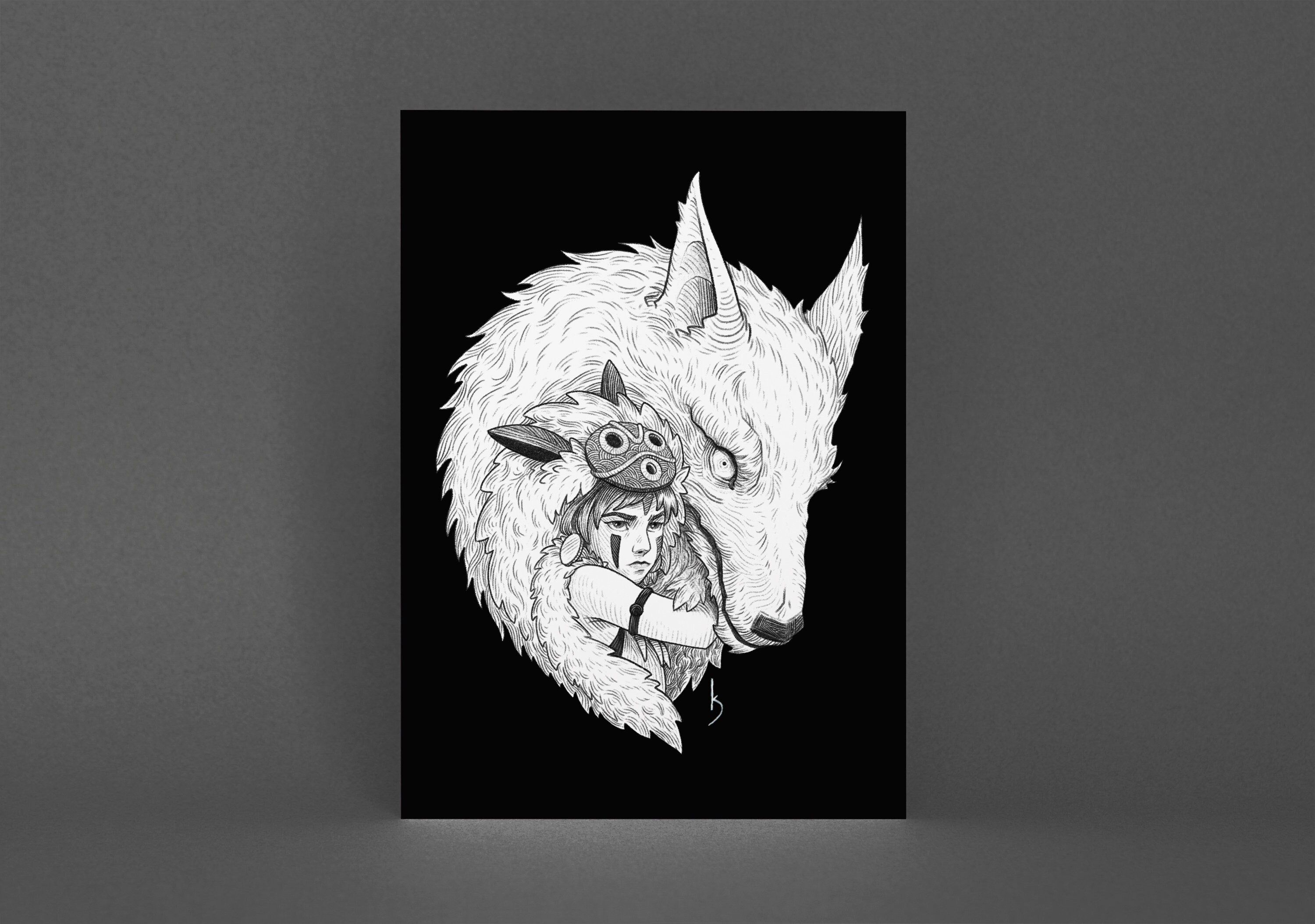 Princess Mononoke Wolf