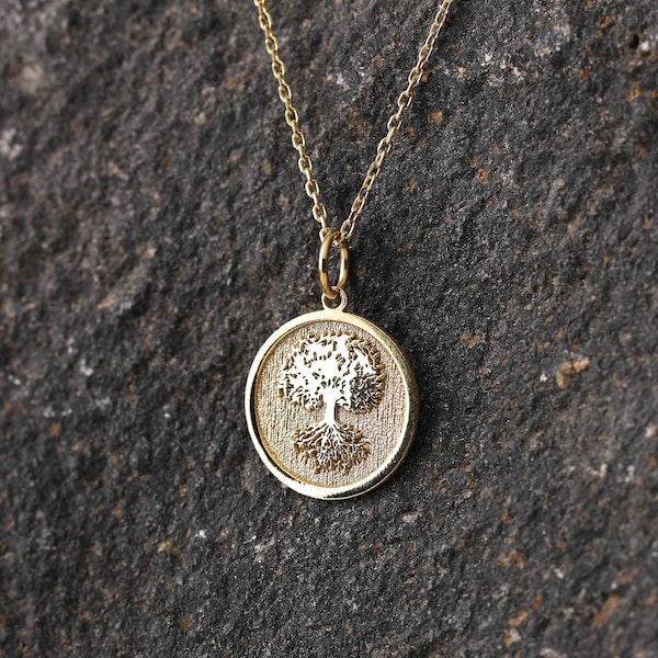 Tree Necklace - Etsy