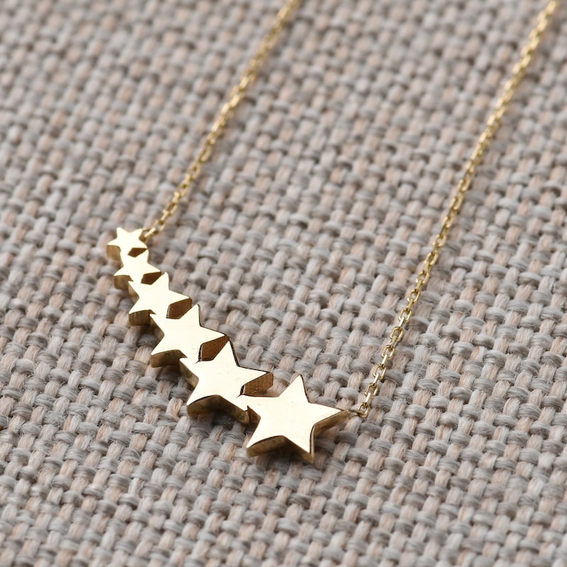 Stars Necklace - Etsy