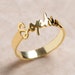 Script Name Ring, Custom Name Ring, Personalized Name Ring, Mom Gift ...