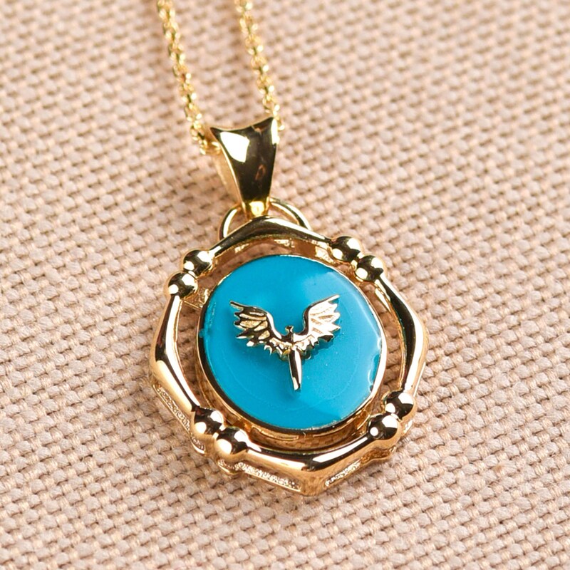 Turquoise Angel - Etsy