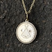 14k Gold All Seeing Eye Necklace, Personalized Pyramid Pendant, Masonic ...