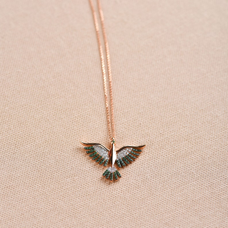 Phoenix Pendant Gold Phoenix Necklace Phoenix Rising | Etsy Phoenix Pendant Gold Phoenix Necklace Phoenix Rising | Etsy