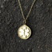 14k Gold Medical Alert Necklace, Personalized Medical Alert Pendant ...