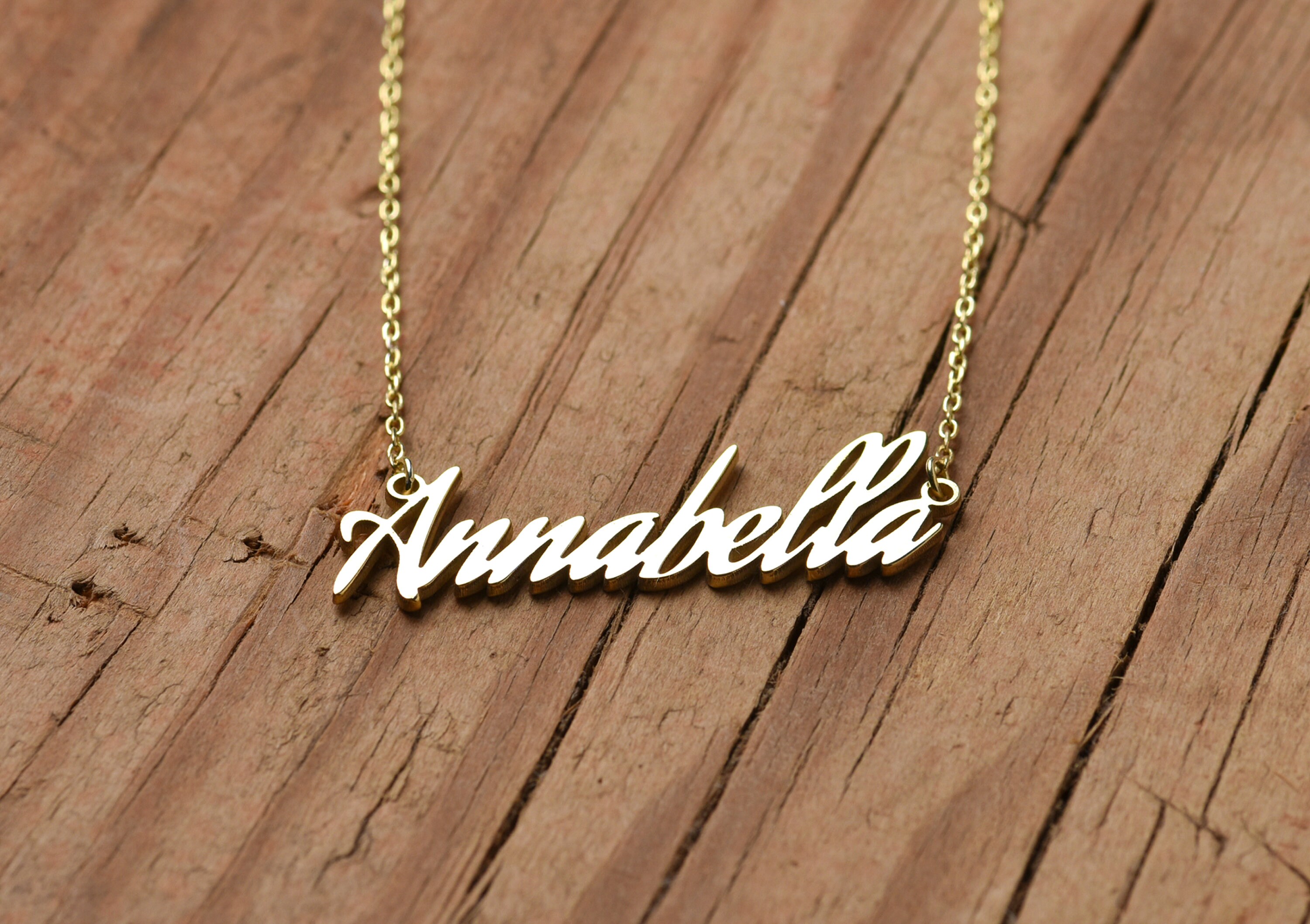 Name Jewelry for Women Custom Name Necklace Gold Name | Etsy