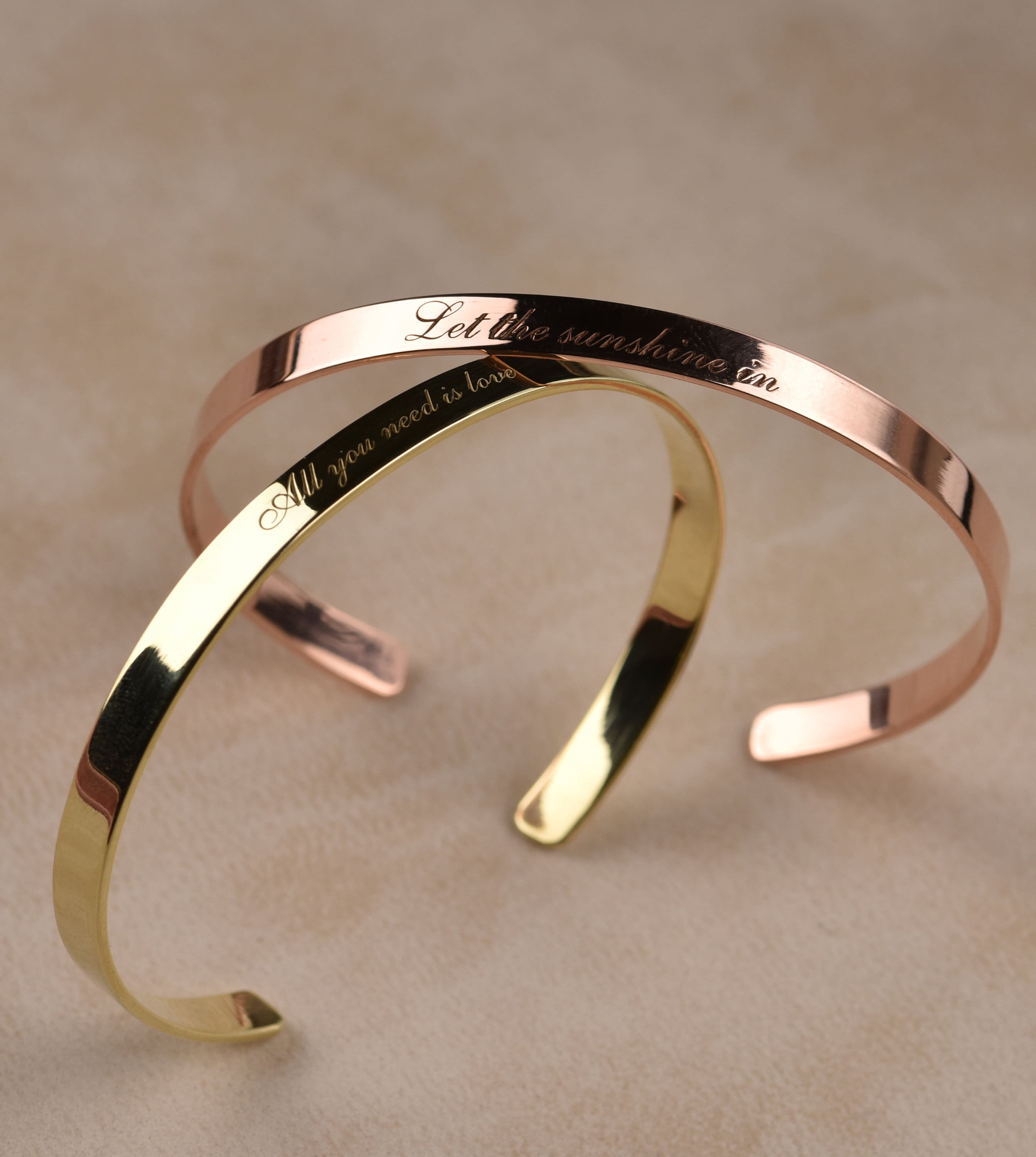 personalized cuff bracelet