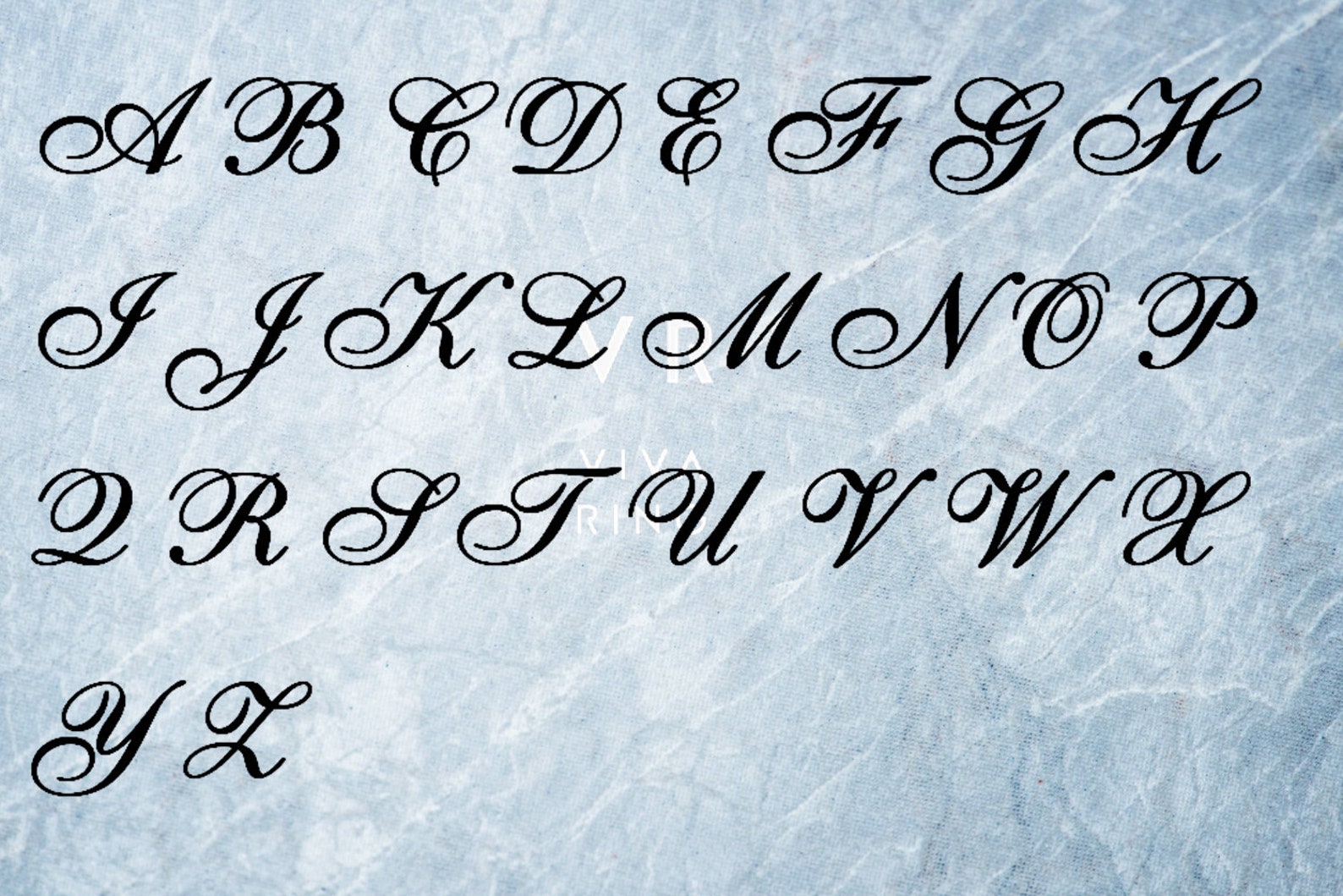 White Gold Initial Solid Gold Initial Necklace Letter | Etsy