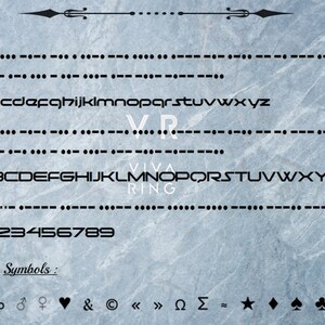 Morse Code Ring, Name Ring, Custom Ring, Silver Enamel Ring, Secret ...