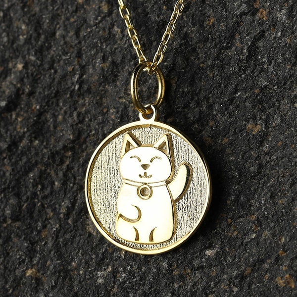 Good Luck Cat - Etsy
